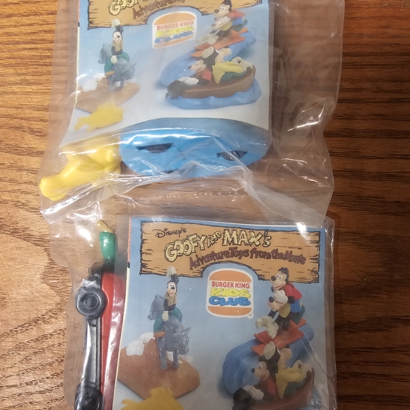 Burger King/Disney | Toys | Burger Kingdisneys Goofy And Max Adventure ...